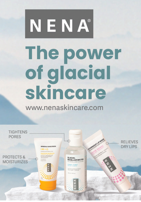 NENA Skincare - Authentic Beauty Born of Glaciers