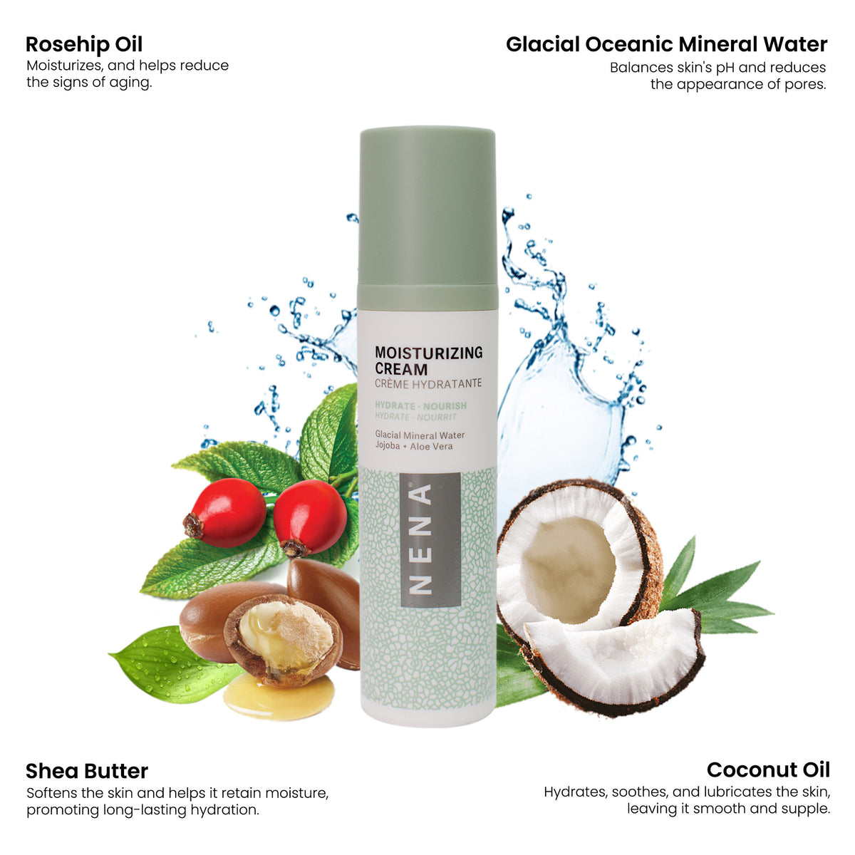 NENA Glacial Clay Skincare - Moisturizing Cream | Deep Hydration – NENA ...
