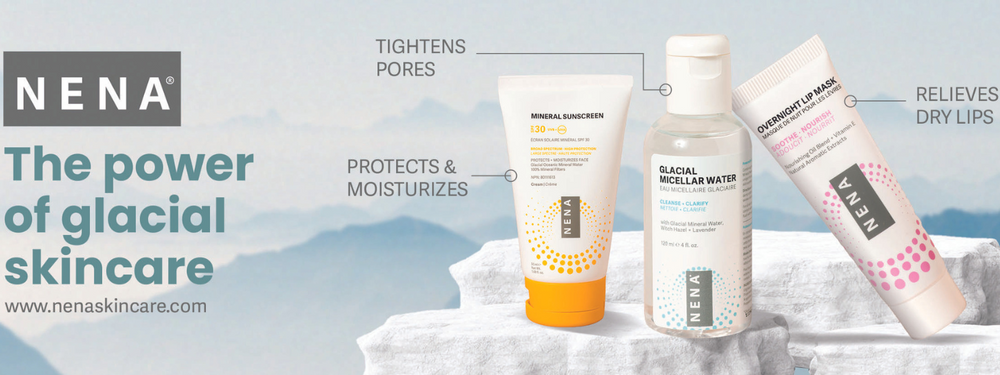 NENA Skincare - Authentic Beauty Born of Glaciers